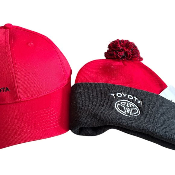 Toyota | Accessories | Nwt Toyota Brand Baseball Cap Beanie Set | Poshmark